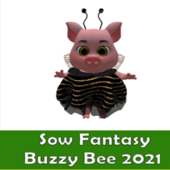 Second Life Marketplace - DFS Sow - Fantasy Buzzy Bee 2021
